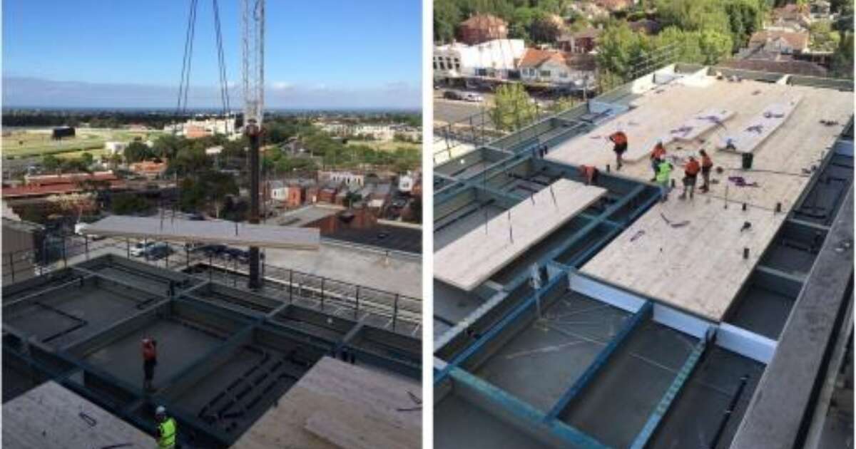 Cross Laminated Timber at Monash Business School - Kane Constructions