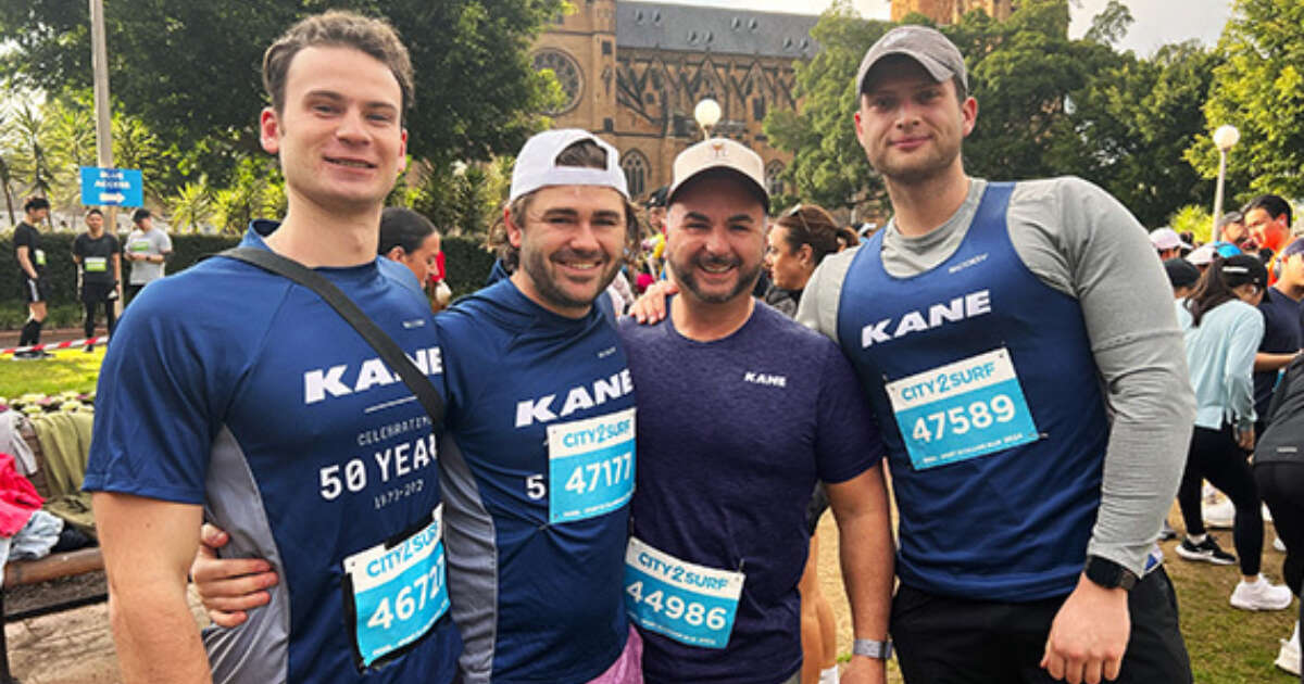 Kane runners united once again for the annual Sydney City2Surf 2024 ...